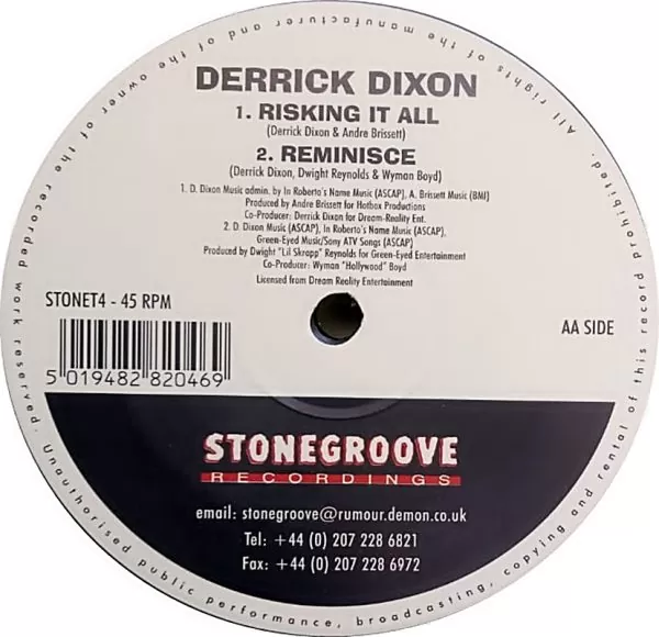 Derrick Dixon – Derrick Dixon (EP) - Three Heads Records